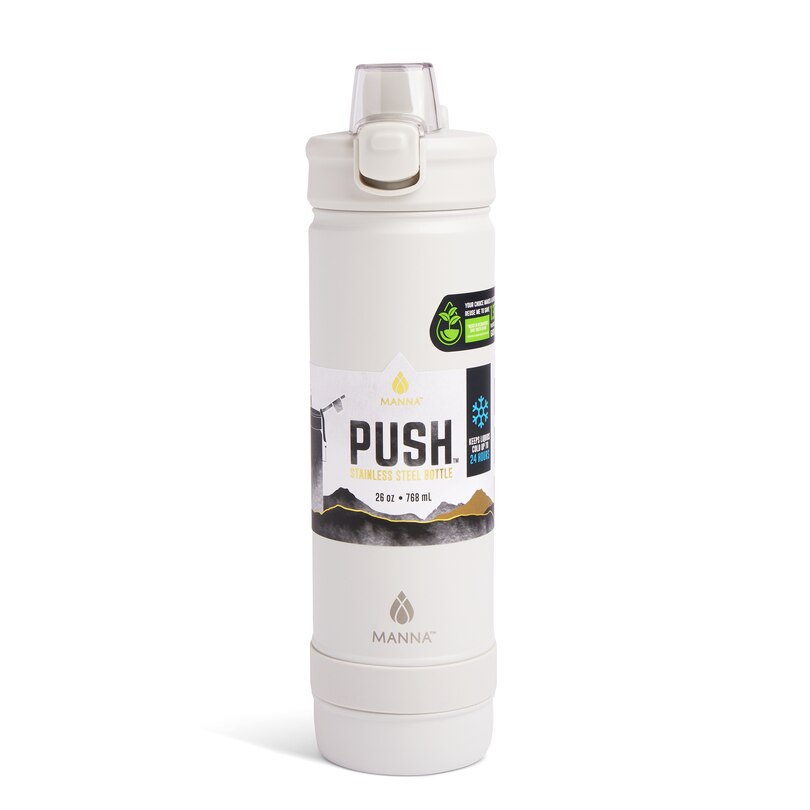 Push Water Bottle, 26oz