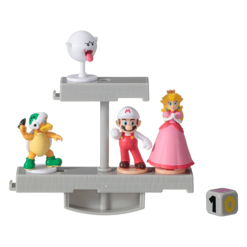 Super Mario Balancing Game Castle Stage, Tabletop Skill Game with 4 ...