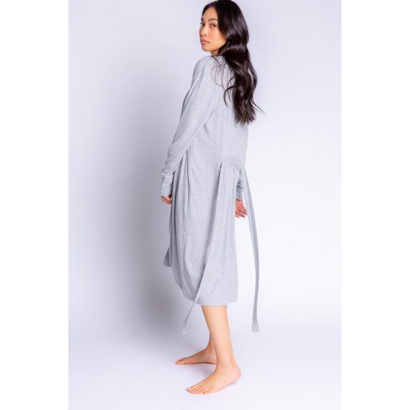 Textured Essentials Solid Robe