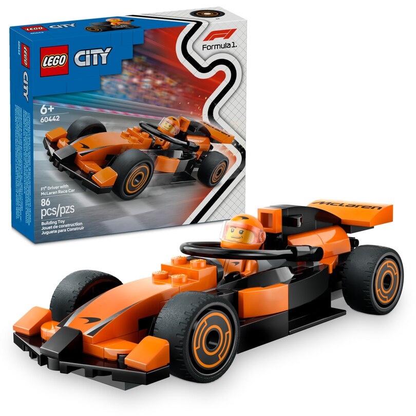 Lego® F1® Driver With Mclaren Race Car 60442 ('') | Indigo