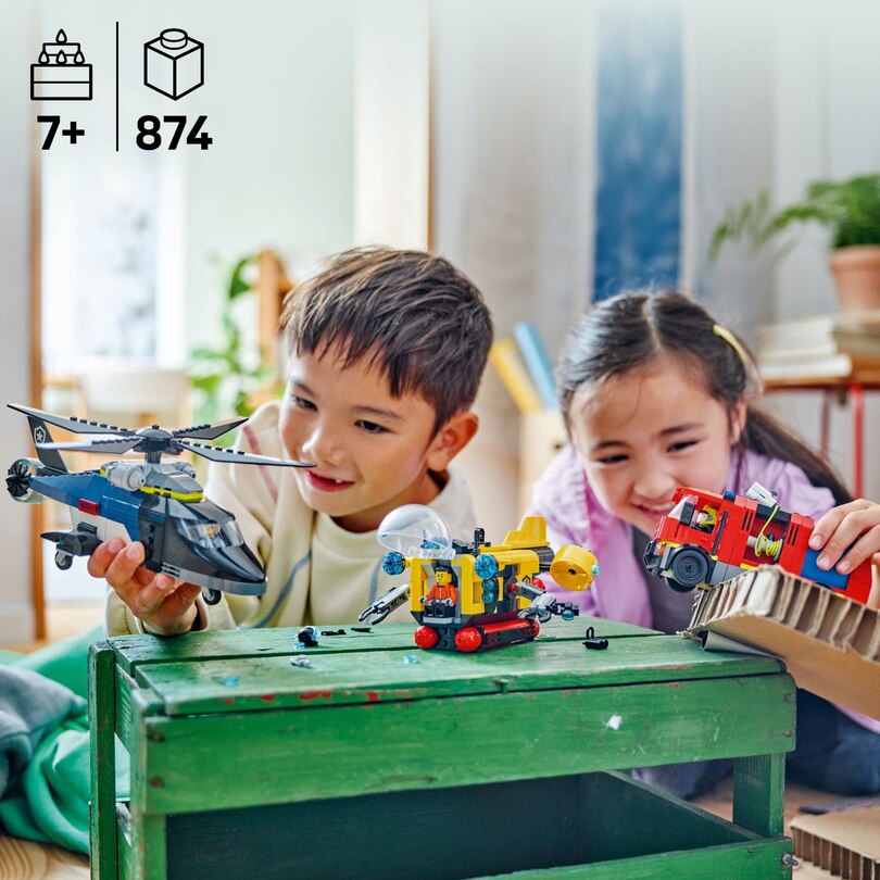 Lego® Helicopter, Fire Truck & Submarine Remix 60462 ('') | Indigo