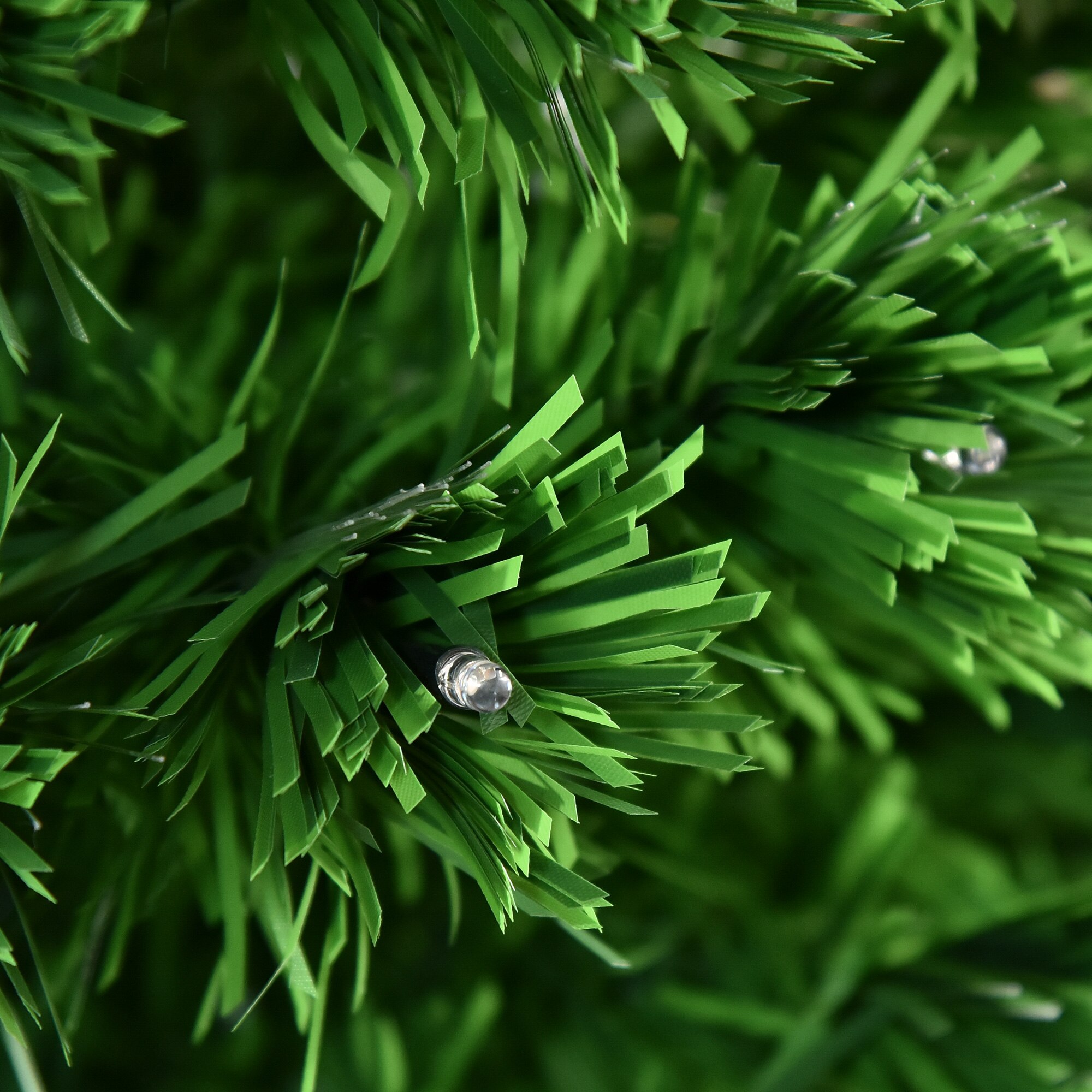 HOMCOM 5Ft Pre-Lit Fiber Optic Christmas Tree With 180 Led | Bramalea ...