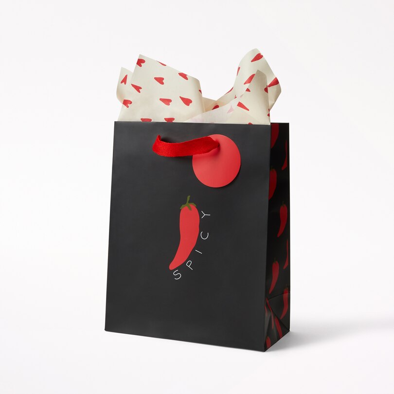 Medium Gift Bag, Spicy Pepper | Indigo