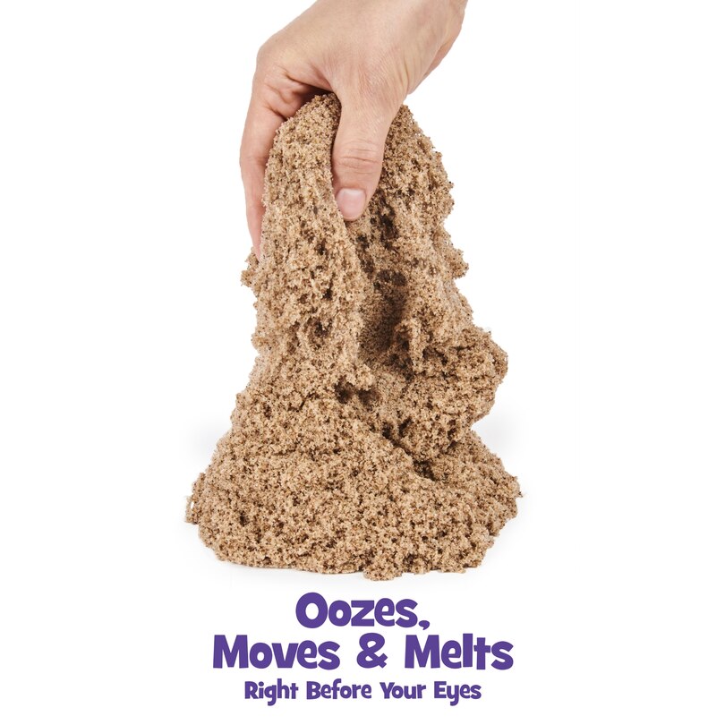 Kinetic Sand, The Original Moldable Sensory Play Sand Toys, Blue, 2 Lb ...