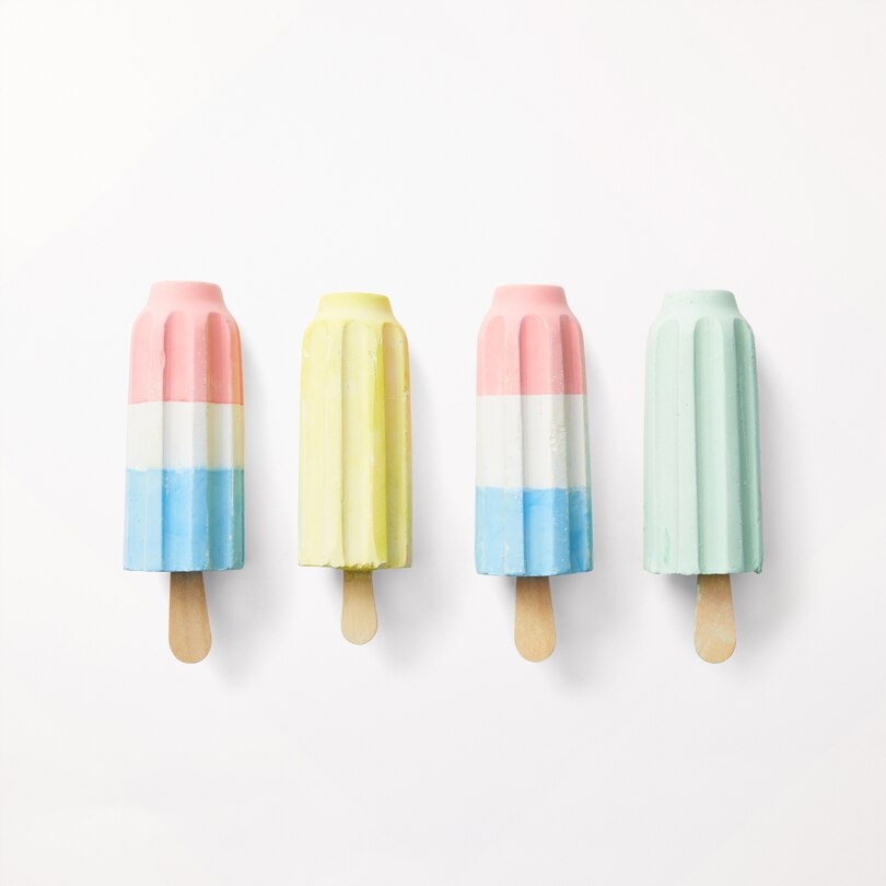 Rocket Popsicle Chalk, Set of 4 | Indigo