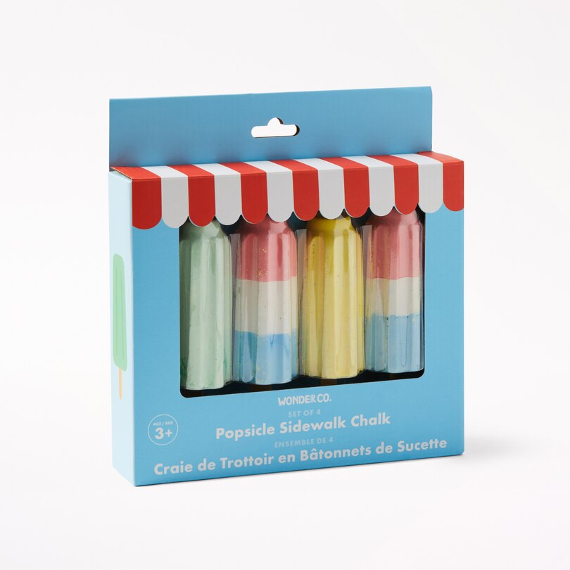 Rocket Popsicle Chalk, Set of 4 | Indigo