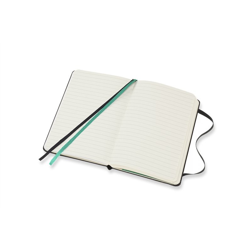 City Notebook, Rome, Hard Cover, Pocket, Black | Indigo