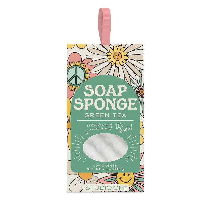 Beamin' Blooms Soap Sponge | Indigo