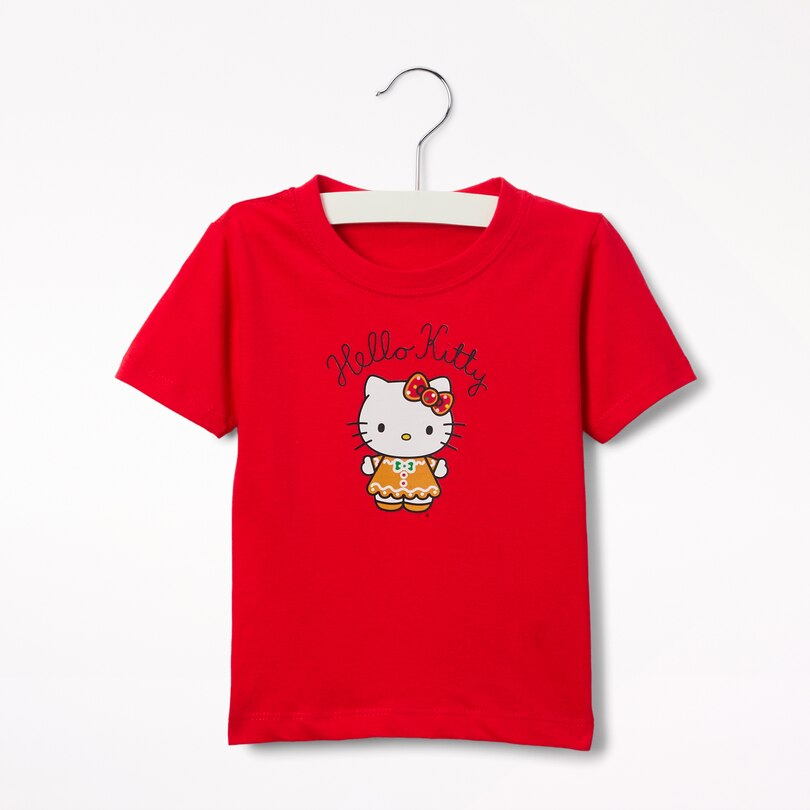 Holiday Hello Kitty Tee, Red