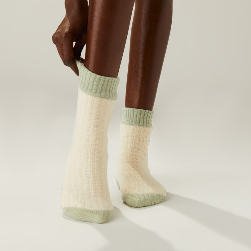 Chromatic Mid-Rise Reading Socks™ | Indigo