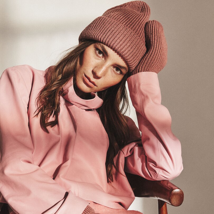 Chroma Eco Ribbed Mittens