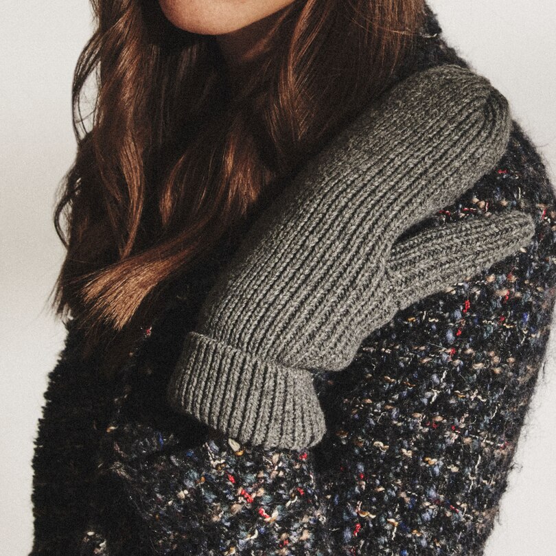 Chroma Eco Ribbed Mittens