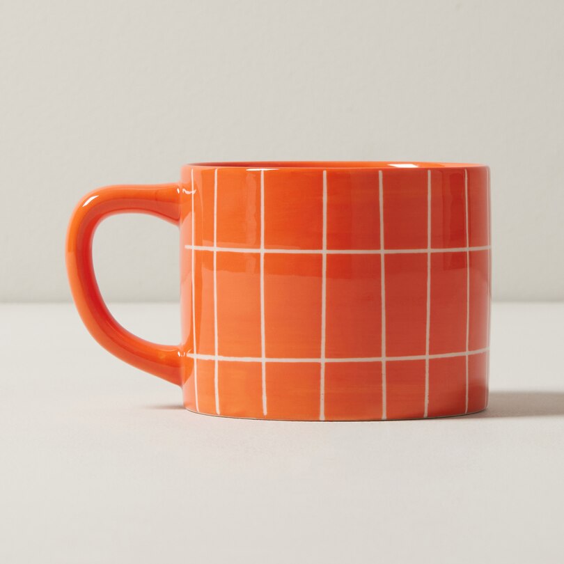 Grid Mug | Indigo
