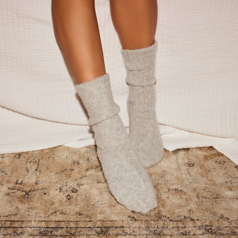 Boucle Slouchy Sock