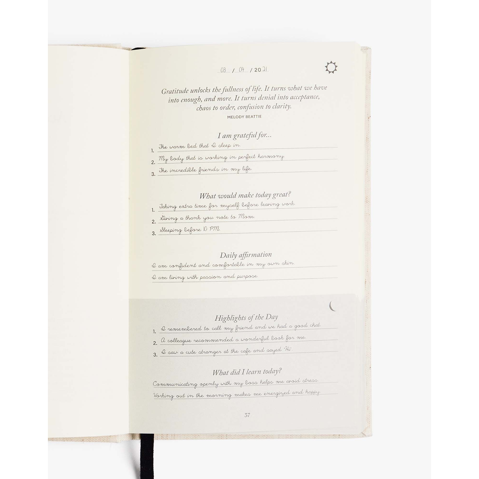 The Five Minute Journal Indigo The Five Minute Journal Indigo