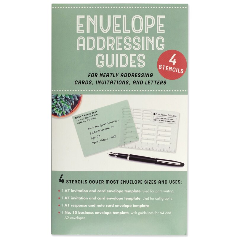 Envelope Addressing Guides | Indigo