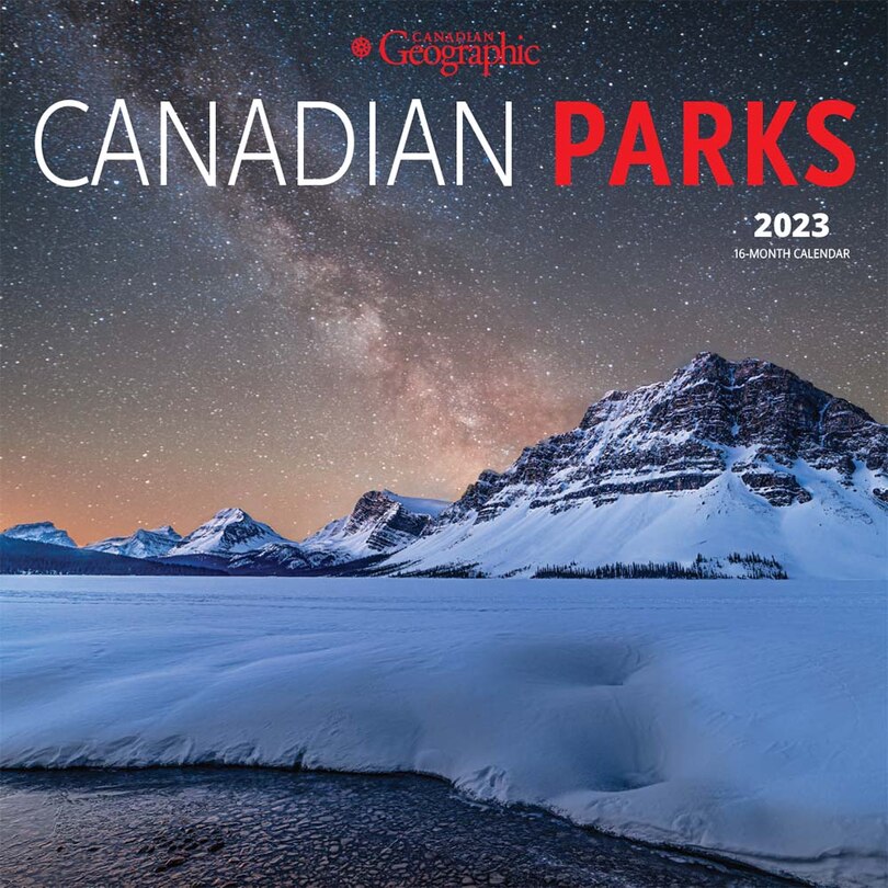 Canadian Geographic Canadian Parks 2023 Mini Calendar, 7X7 | Indigo